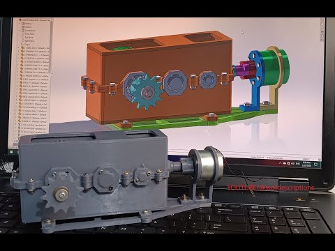 3D PRINTER AND BEVEL HELICAL GEARBOX