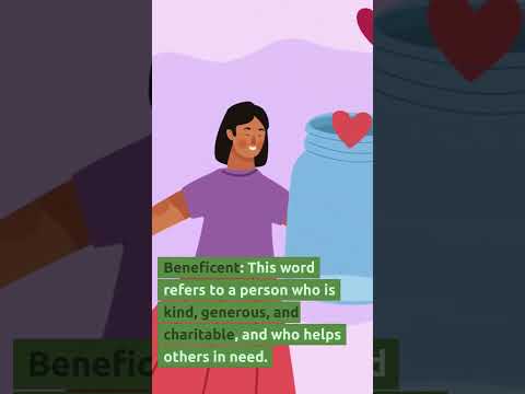 Learn with Root Words (BENE) - BENIGN, BENEFICENT - Increase Your Vocabulary FAST! #shorts