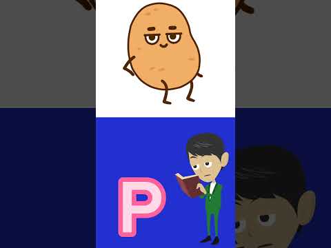 P for Potato 🥔| Vegetables |Dogali Digali #nurseryrhymes #abc #shorts