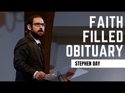 Faith Filled Obituary | Stephen Day