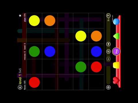 Playing Flow Free!!
