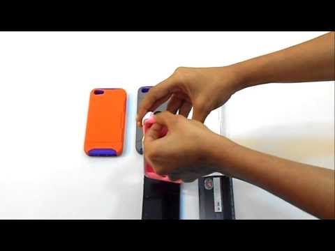 SmackTom Hybrid Card Holder Stand Case For Apple® IPhone® 5 5s