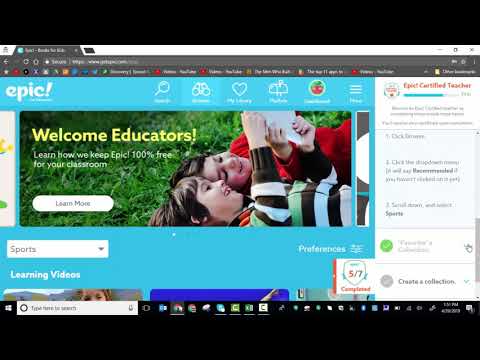 Epic! How to become an Epic! certified educator