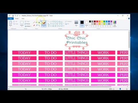 Resizing PDFs and Images in Windows