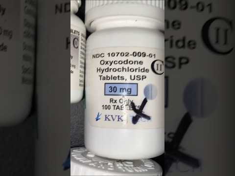 Oxycodone Hydrochloride Tablets