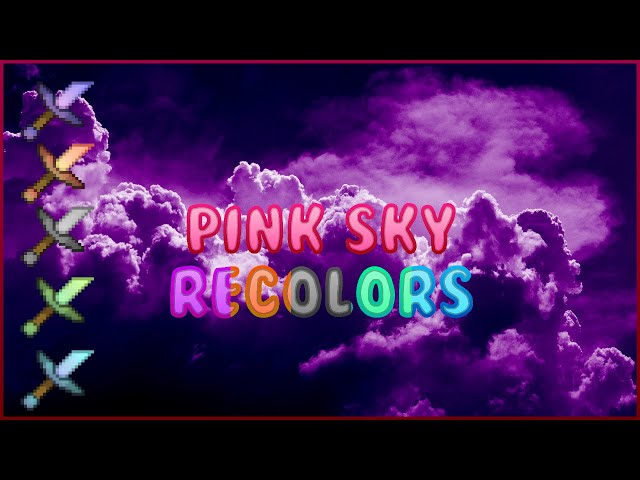 Pink Sky (RECOLORS) Minecraft Texture Pack