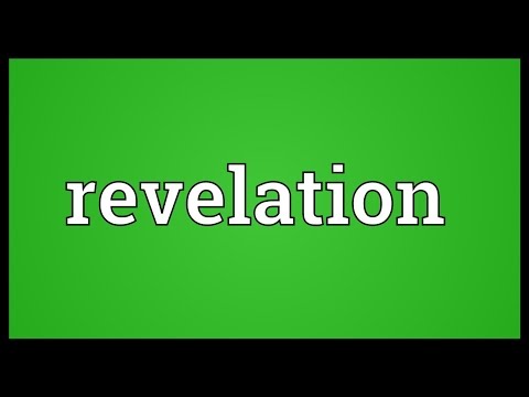 Revelation Meaning