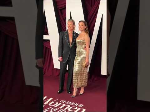 Sophia bush and Ashlyn Harris at #glamour #womenoftheyear #couple #romantic