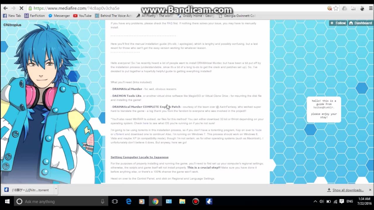 DRAMAtical Murder Installation ENGLISH PATCH Update