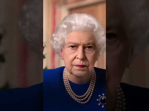 The Queen dancing to Dancing Queen by ABBA
