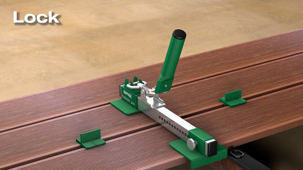 SPAX decking system - Kaiman pro