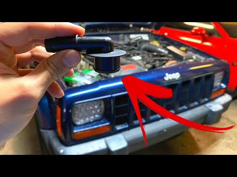 Jeep Cherokee XJ PCV Valve Replacement