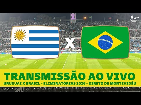BRASIL X URUGUAI TRANSMISSÃO AO VIVO DIRETO DO CENTENÁRIO EM MONTEVIDÉU - ELIMINATÓRIAS PARA A COPA