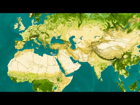 El mapa mundial de los últimos tiempos