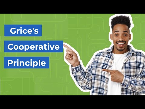 Grice's Cooperative Principle/ Conversational Maxims | Maxim of Quantity Quality Relevance Manner
