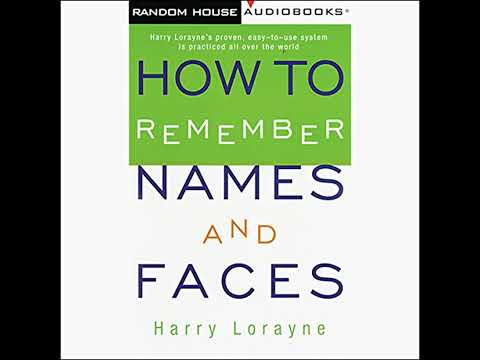 How to Remember Names and Faces Audiobook by Harry Lorayne