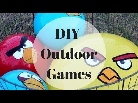DIY Outdoor Games You Should Play in the Backyard: Easy Craft Ideas