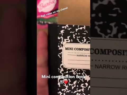 Mini Composition Book