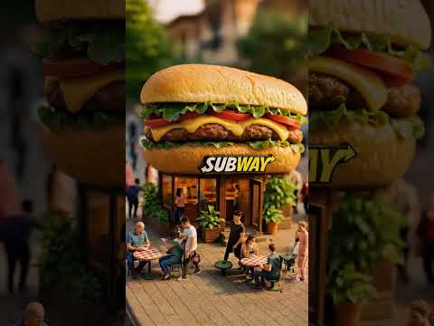 AI-generated video | Stores as products! ๐ #store #design #creative #aiart #concept #kfc #mcdonalds