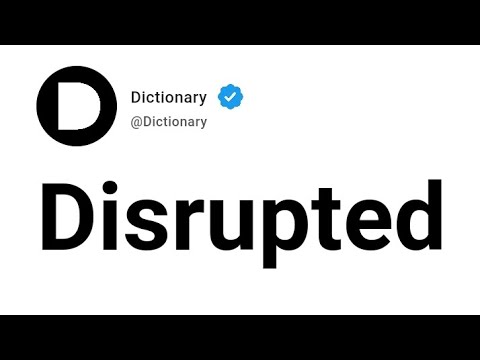 Disrupted Meaning In English