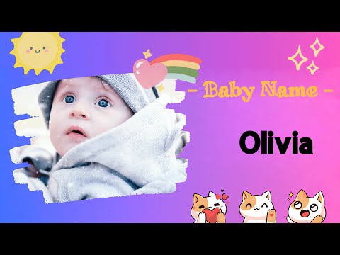 OLIVIA | Olivia name meaning | Girl Name Meaning | Olive tree, emblem of peace (2023)