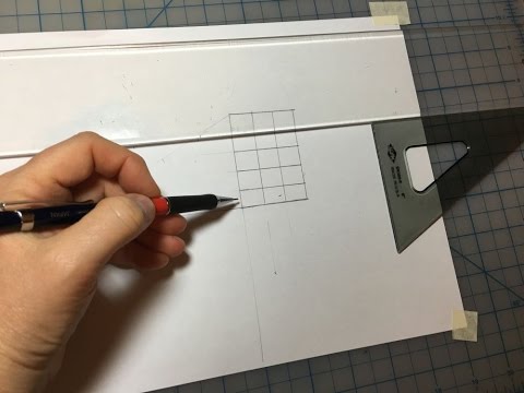 Manual Drafting: Divide a Line Graphically into Equal Parts – Drafting ...