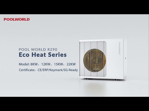 What great features of our R290 Eco Home series heat pumps? | POOL WORLD