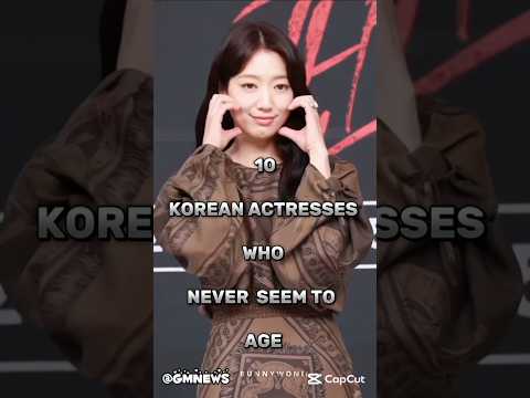 10 Korean Actresses Who Never Seem to Age. #shorts #sonyejin #parkboyoung #hanhyojoo #songhyekyo