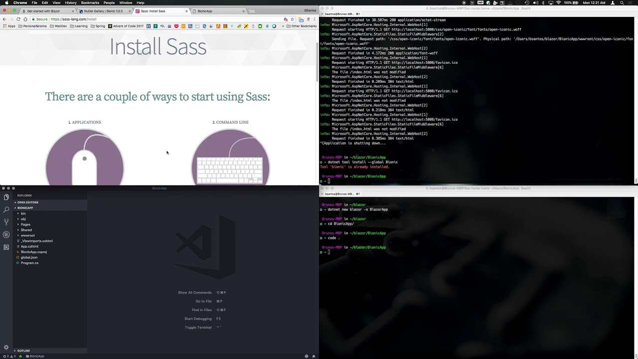 Bionic - Ionic CLI clone for Blazor