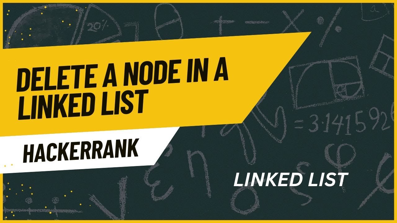 Delete a Node in Linked list | Linked List | HackerRank Java Solution