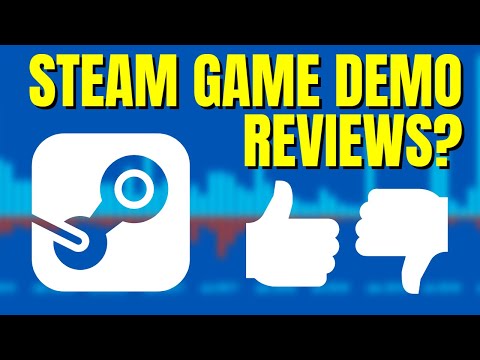 How to see user reviews of demo on Steam?