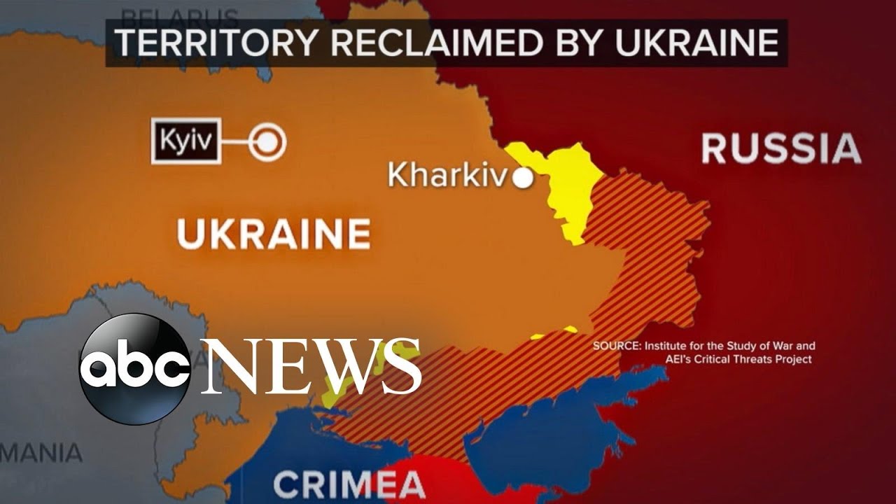Russian troops forced to retreat as Ukraine’s counteroffensive makes gains