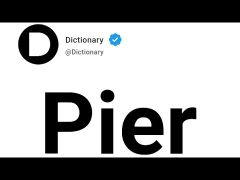 Pier Meaning In English