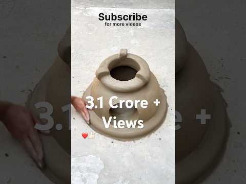 mitti ka chulha beautiful Village life rural life wood stove mud stove new design chulha traditional