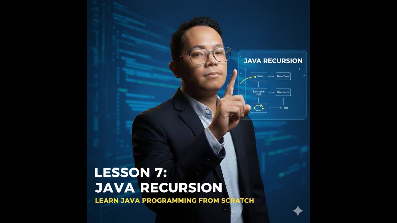 Lesson 7: Java Recursion | Learn Java Programming from Scratch