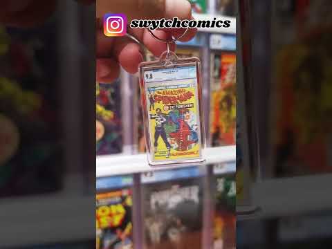 Comic Keychains, the Perfect Stocking Stuffer!