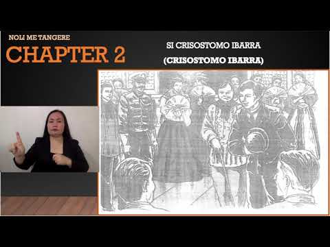 FILIPINO 9 - Noli Me Tangere (Touch Me Not) Chapter 2 Summary
