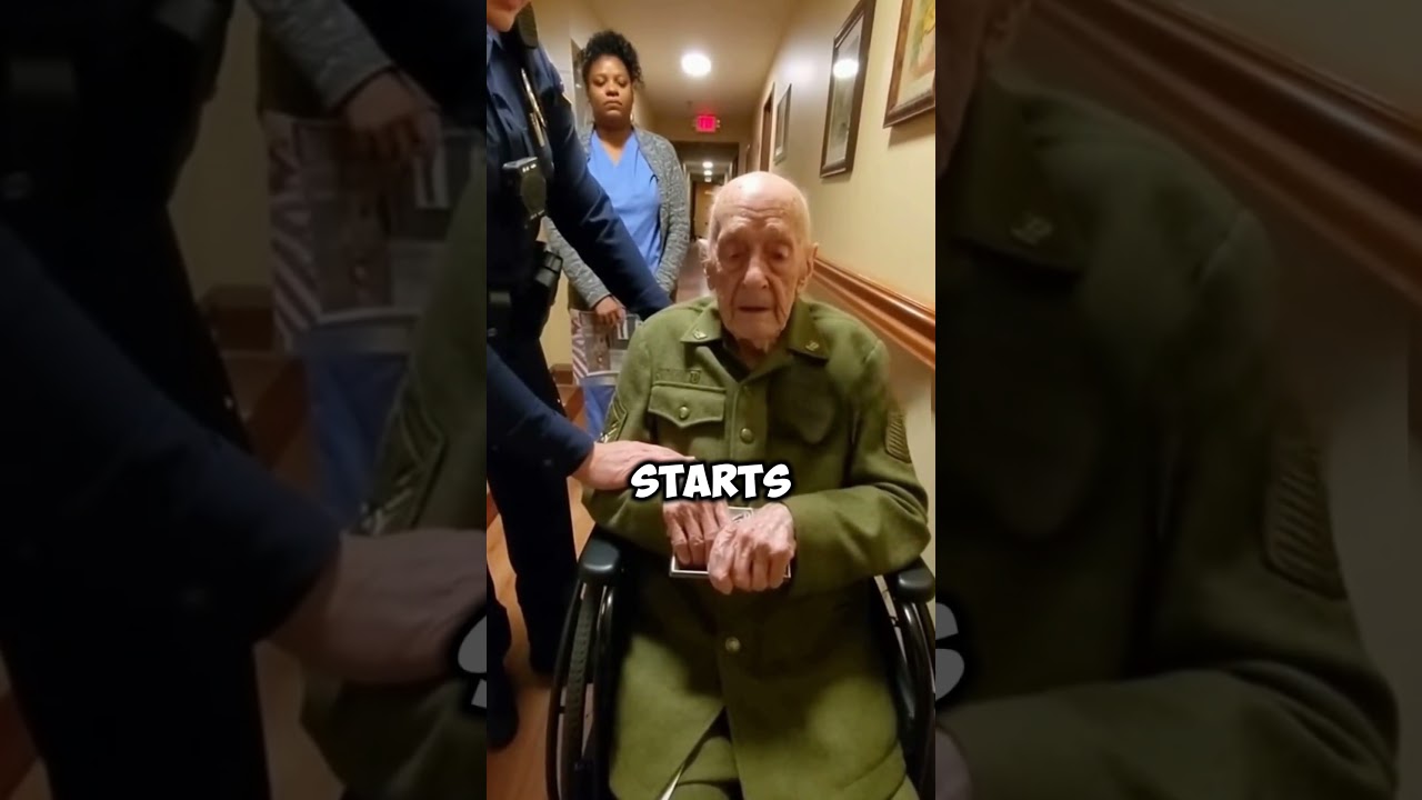 Cop Called to Nursing Home for “Disturbance”… What 94-Year-Old Vet Was Doing at 3AM Will WRECK You 😭