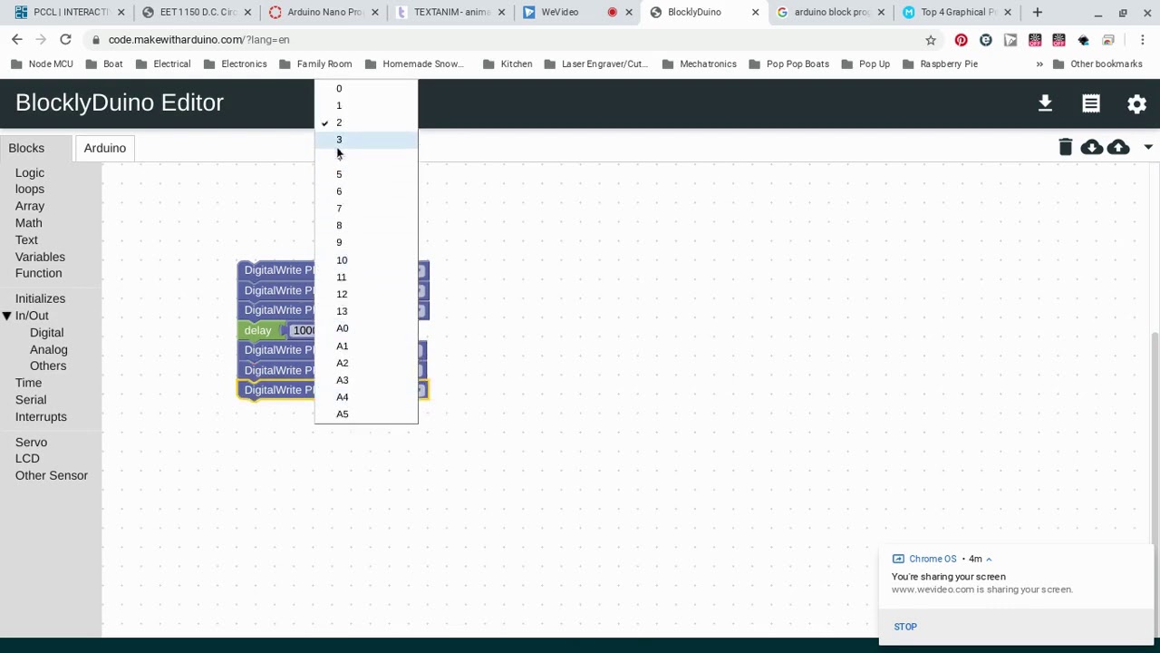 BlocklyDuino and ChromeDuino2 Process