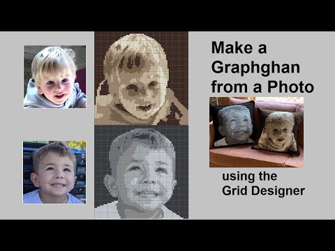 Make a Graphghan from a Photo using the Grid Designer