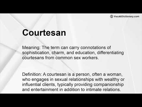 Courtesan Meaning