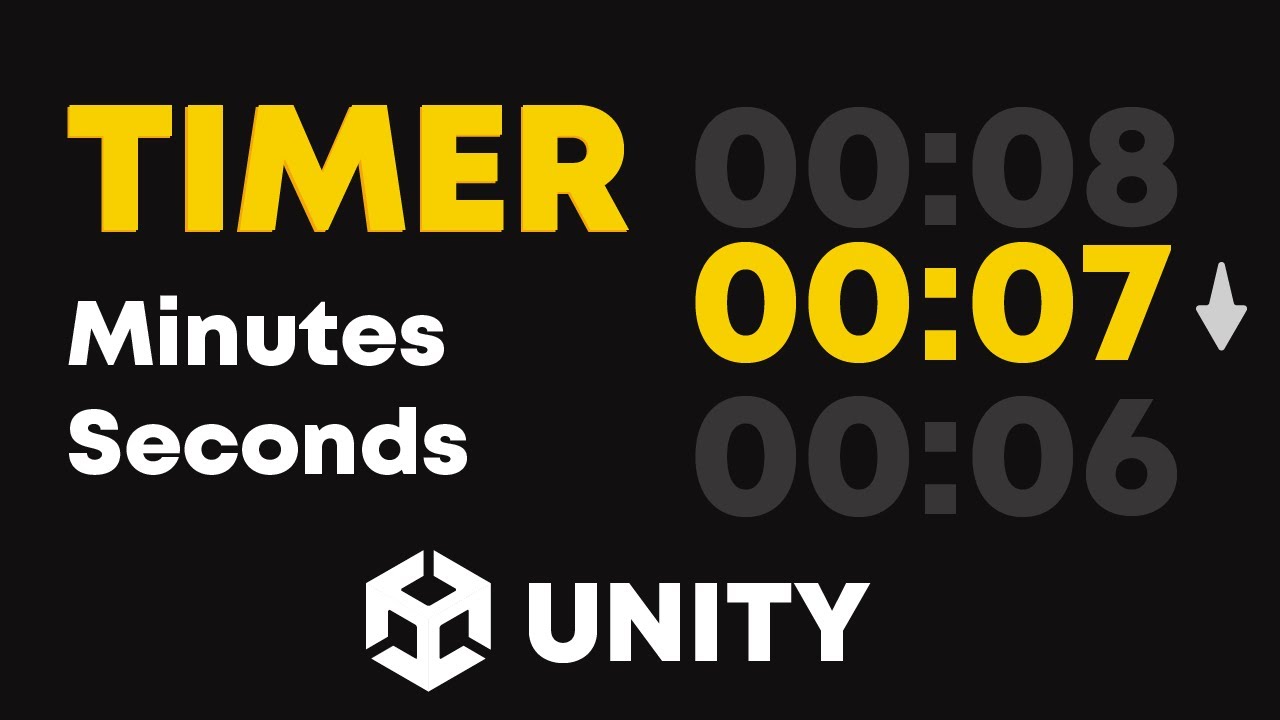 Timer in Unity : How to create Timer Minutes Seconds in unity | Unity Tutorial