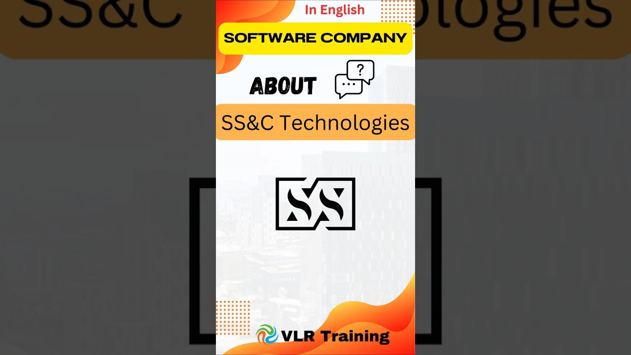 About SS&C Technologies  Software Company #softwarecompanies #SS&C Technologies  #softwarejobs