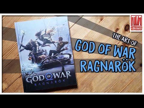 The Art of God of War Ragnarok | 4K book flip