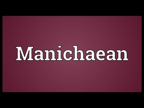 Manichaean Meaning