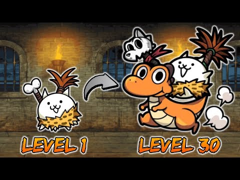 I true formed JURASSIC CAT SITTER to CATASAURUS | The Battle Cats #4