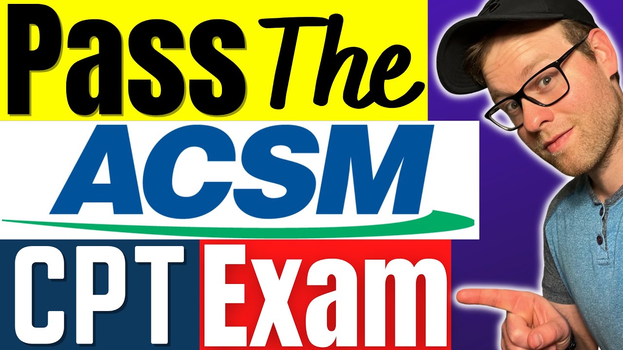 ACSM CPT Exam Study Guide (Free) | How To Pass The ACSM Exam In 2024 | ACSM Study Tricks And Tips