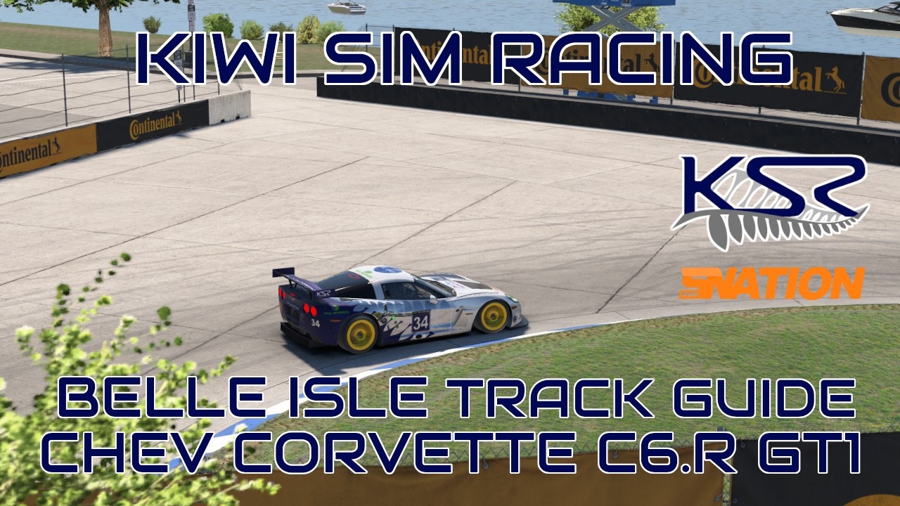 Lap Guide // Chevrolet Corvette C6.R GT1 @Belle Isle