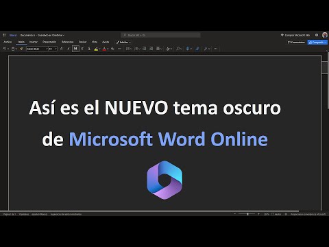 Microsoft Habilitó el Modo Oscuro en Microsoft Word OneDrive
