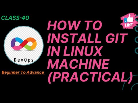 Devops Tutorial - How to install git and configure on linux | Git Installation step by step -marathi